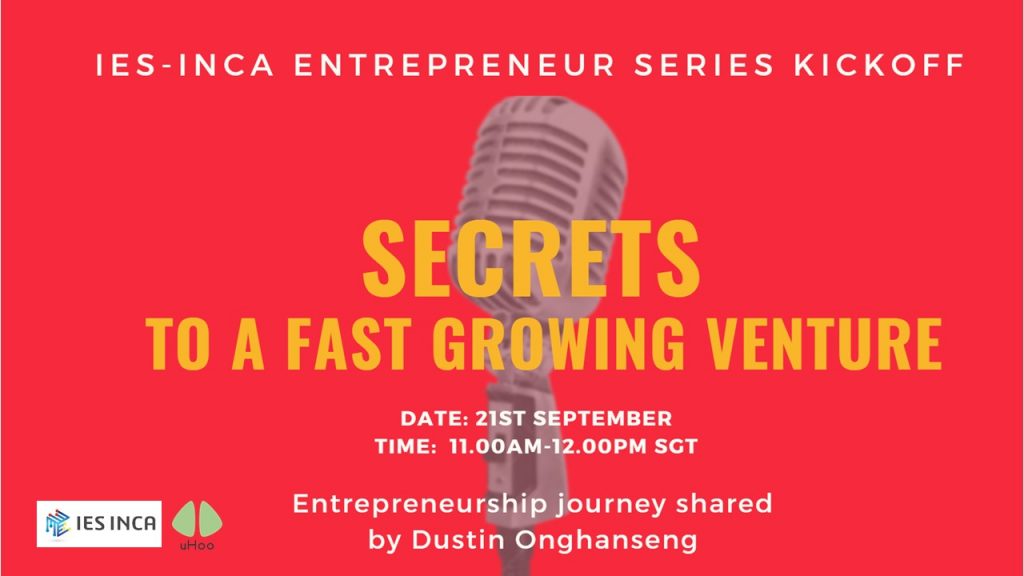 Secrets to a Fast Growing Venture – IES INCA